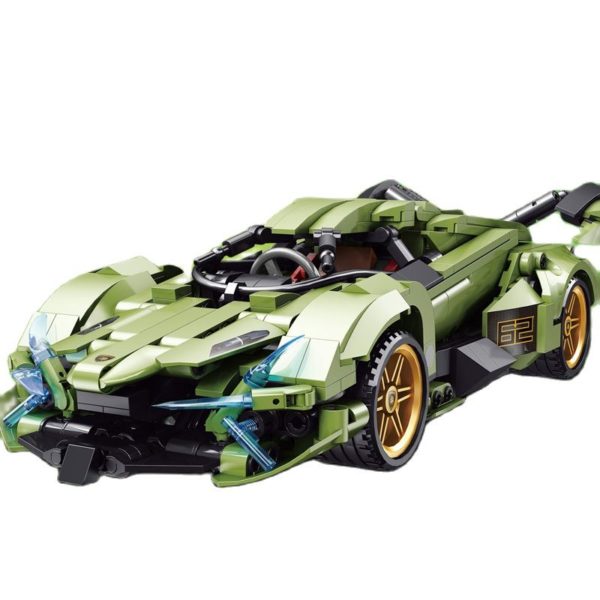 Leier 50018 – Lambo V12 Vision GT Sportwagen – 652 Klemmbausteine ...