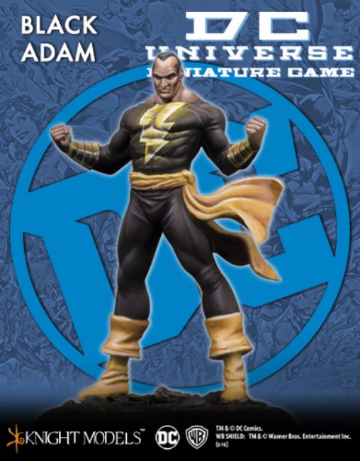 Black Adam 35mm Batman Miniature Game DC Universe Knight Models DCUN002 ...
