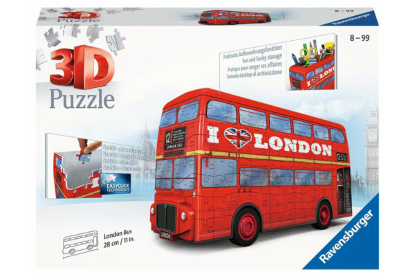 London Bus – 3D Puzzle – Spielium.de