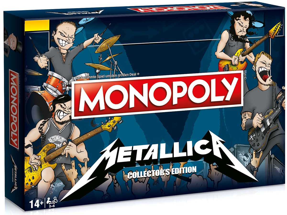 Metallica Monopoly Brettspiel multicolor – Spielium.de